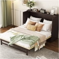 Space Saving Murphy Bed with Storage Drawer, Queen Size Wall Bed ...