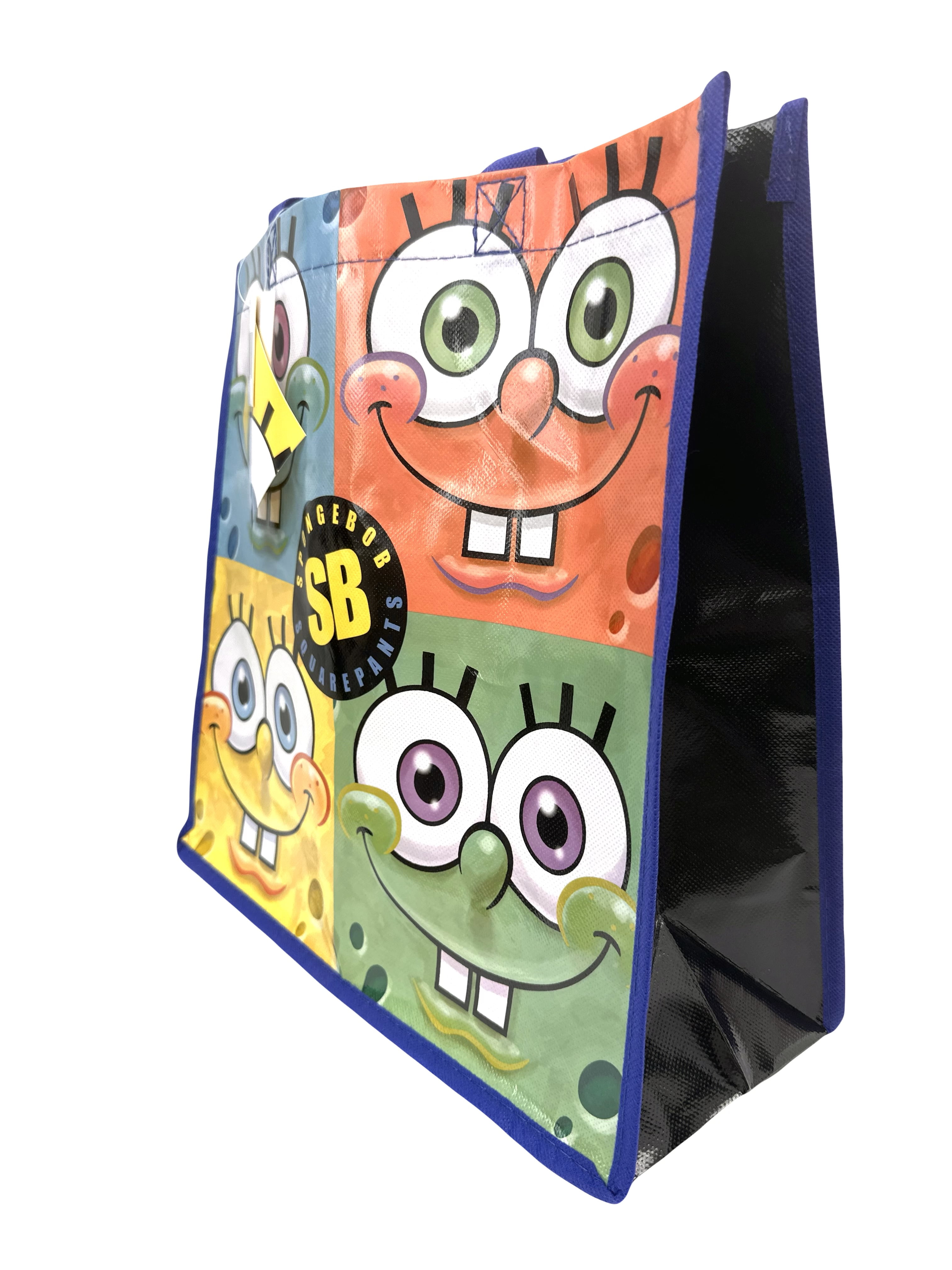 Blue Spongebob Squarepants Pop Art Tote Bag - Walmart.com