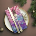 Bahomeck Cloth Napkins Set Of 4,18*18 Inch Washable Polyester Napkins ...
