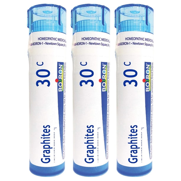 Medicamento homeopático Boiron Graphites 30C para cicatrices gruesas ...