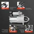 A-Premium Starter Motor Compatible with Mercedes-Benz C300 C350e E300 ...