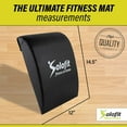 SoloFit Ab Exercise Mat Abdominal, Sit Up and Core Trainer Pad for Full ...