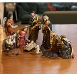 Nativity Set Nativity Scene Holidays Décor Christmas Stable Birthday ...