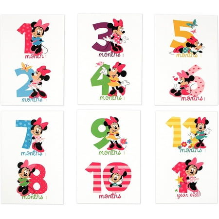 Disney Baby Girls Character Milestone Belly Stickers Set | Walmart Canada