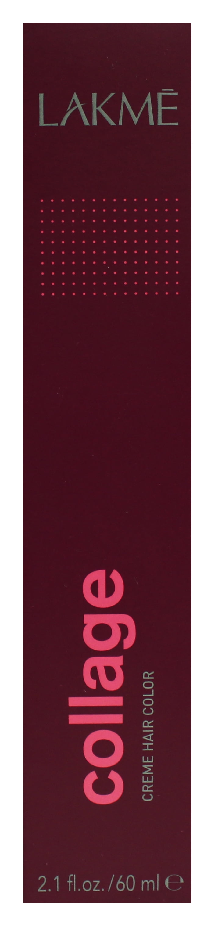 Lakme Collage Creme Hair Color 4/60 Chestnut Medium Brown 2 Ounce ...