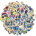 35pcs Adorable Stickers Vault Decals Playful Stationery Stickers for ...