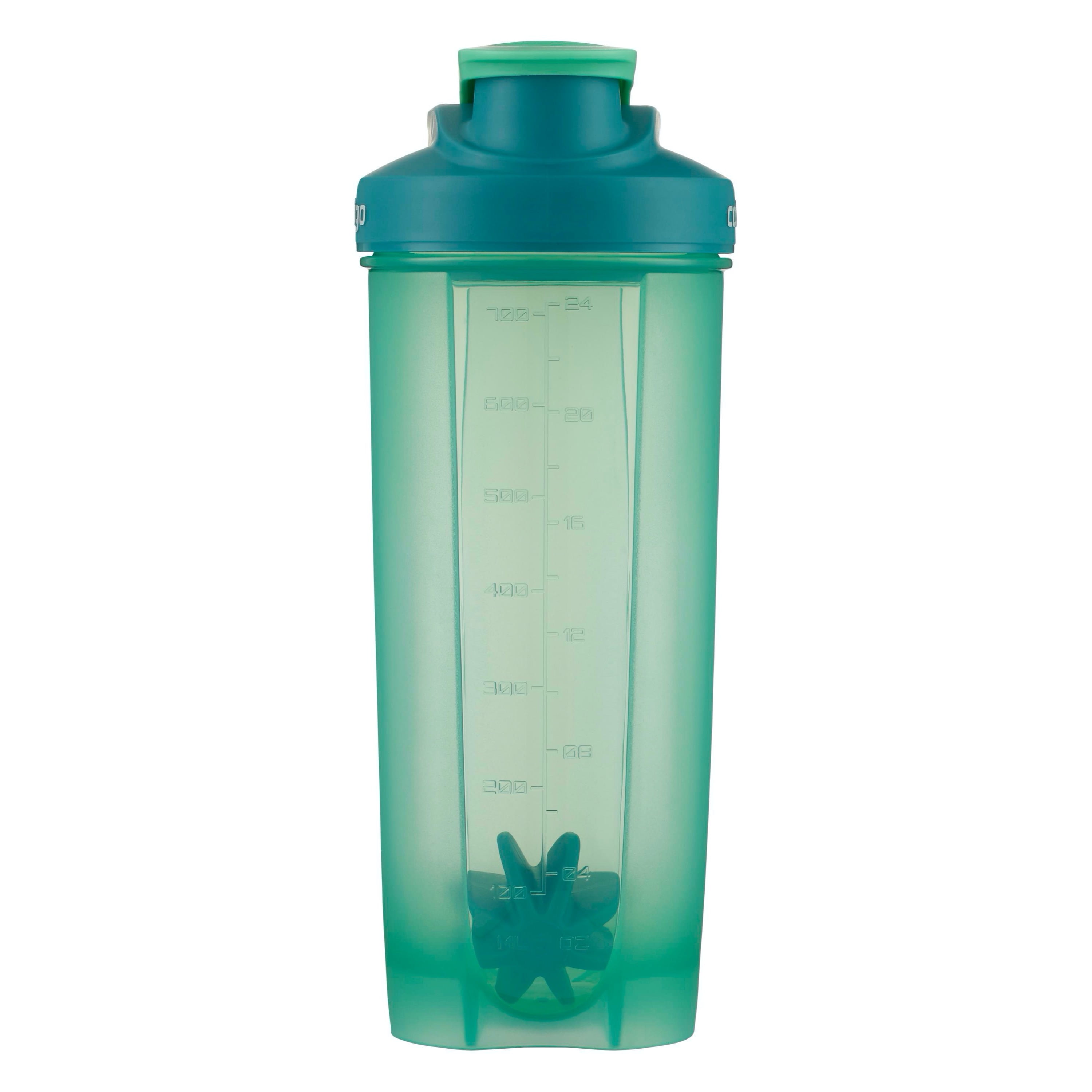 Contigo Shake & Go Fit 28 oz Green Solid Print Shaker Bottle with Flip ...