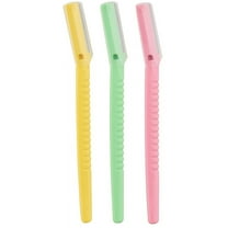 Dorco Tinkle Eyebrow Razor Set, 4 Packs with 3pcs Blades per Pack, Made ...