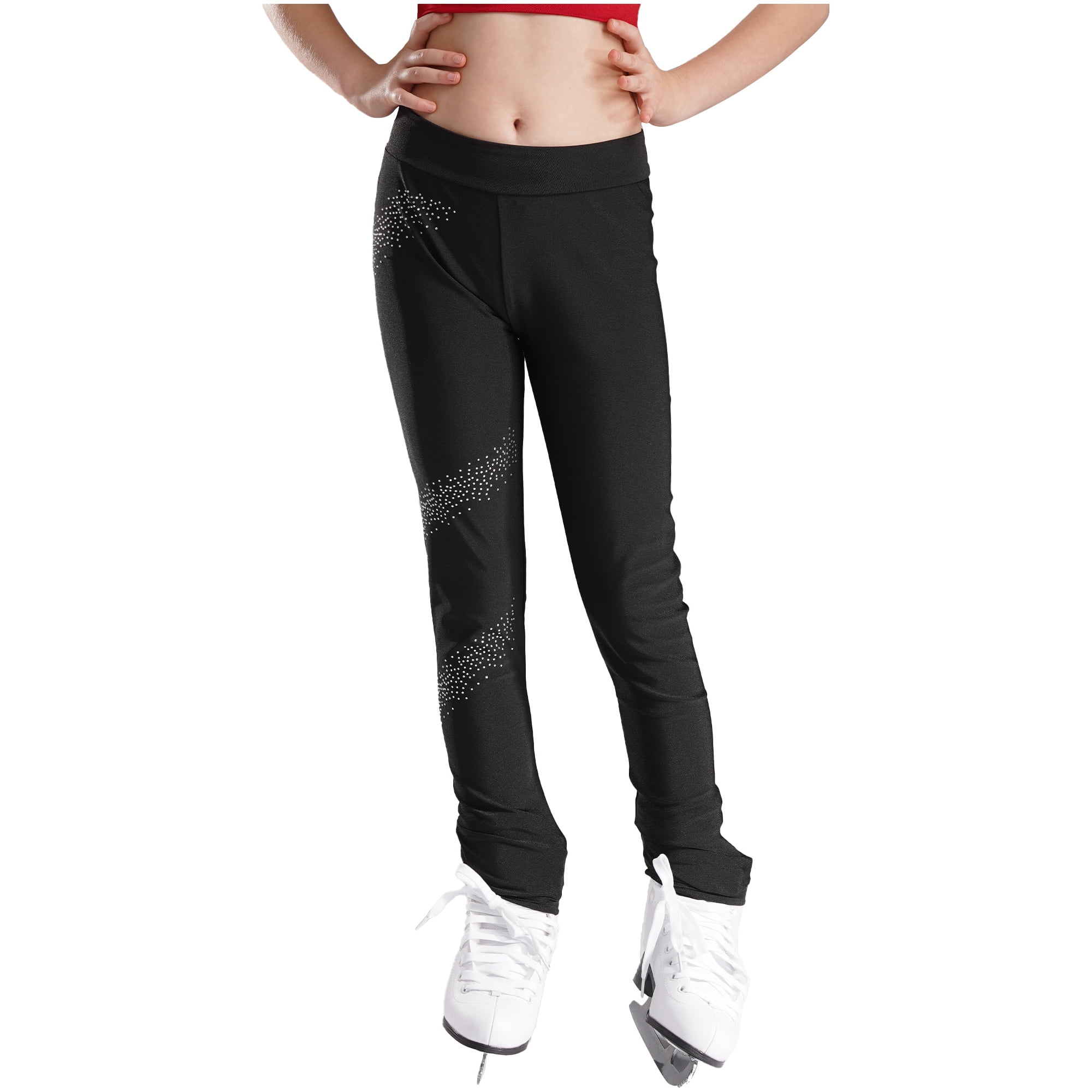 Click here for Jowowha Girls Figure Skating Pants Sport Tights Wi... prices