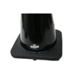 (Set of 8)28" RK Black Safety Traffic PVC Cones, Black Base with Two ...