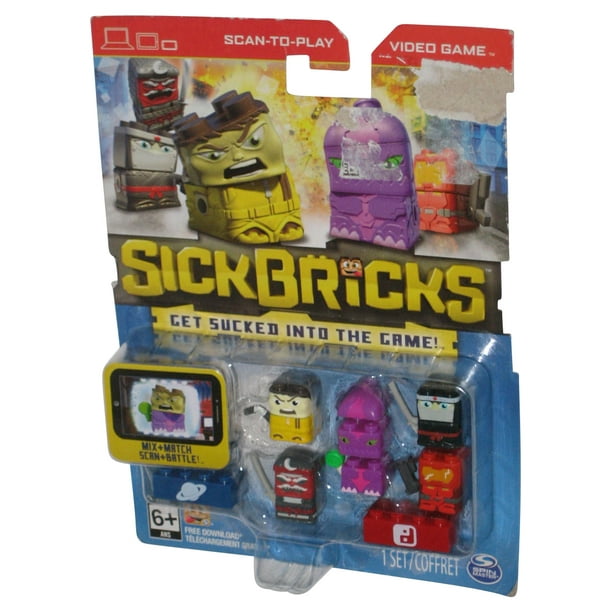 Sick Bricks Team Character Ninja vs Space Toy Mini Figure 5-Pack ...