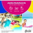 Jambo Extra Long Slip Splash And Slide With 3 Bodyboards Backyard