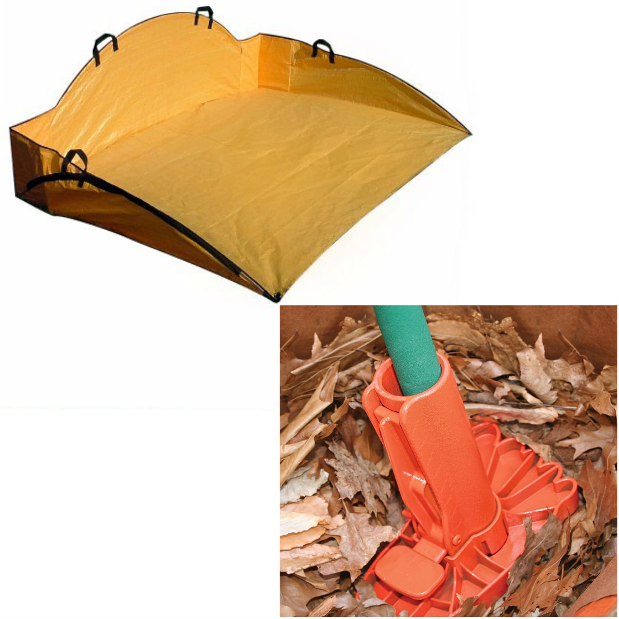 EZ Combo Pack of Leaf Hauler and Leaf Stomper - Walmart.com