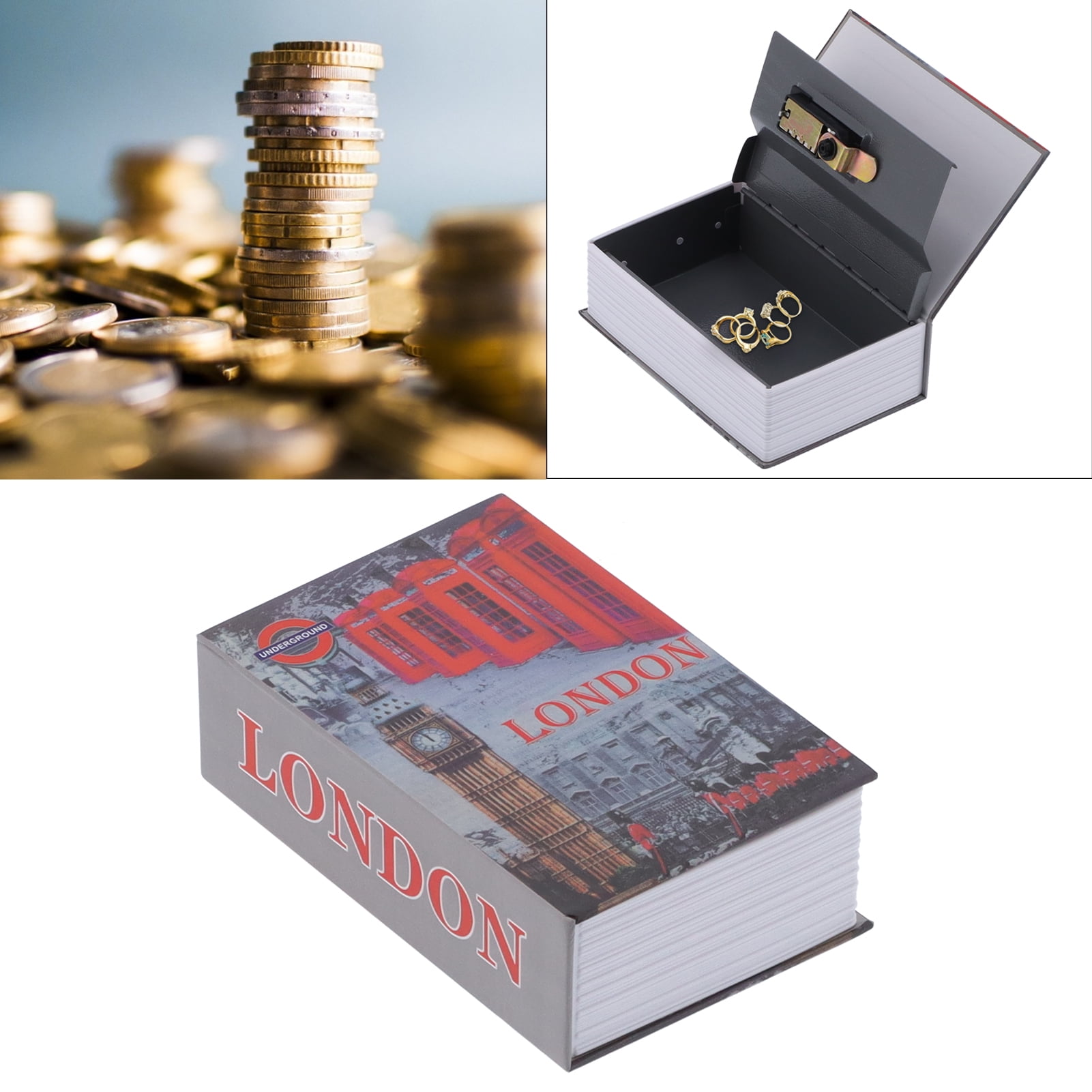 Mavis Laven Security Book Box,Safe Book Box,Innovative Book Safe Box ...