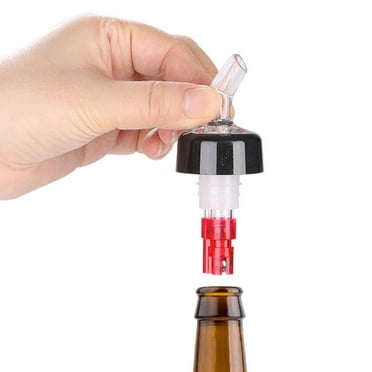 Measured Liquor Bottle Pourer-Auto Measuring 1 1/2 Ounce, Case of 6 ...