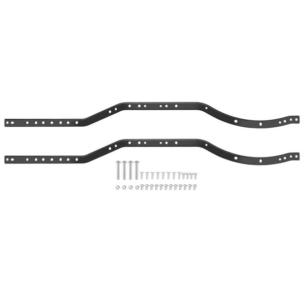 Symkmb 2Pcs/Set Steel Chassis Frame Rails for AXIAL SCX10 90027 SCX10 ...