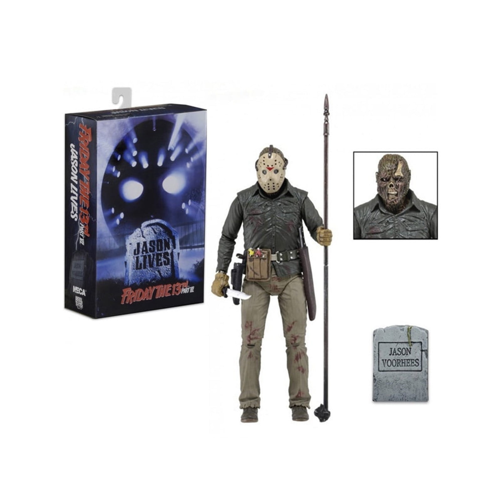 KEVCHE 45cm Jason Voorhees Figura Juguetes, Película de Terror Friday ...