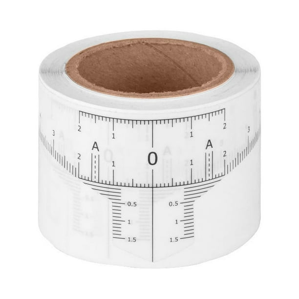 wolftale 50 Pieces Single-use Eyebrow Ruler Sticker Point Measure ...