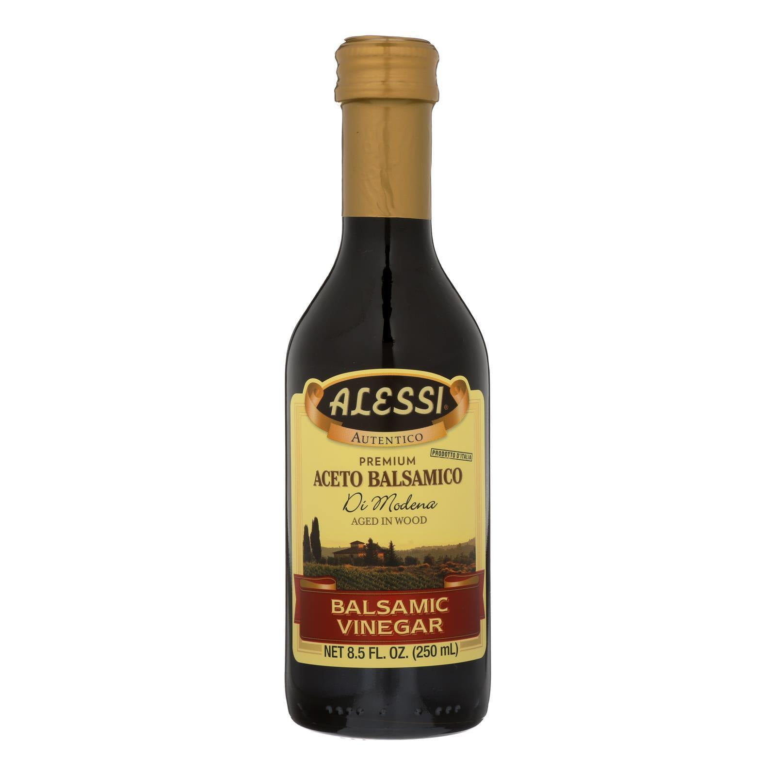 Alessi Aceto Balsamico, Aged in Wood, Balsamic Vinegar, 8.5 fl oz ...