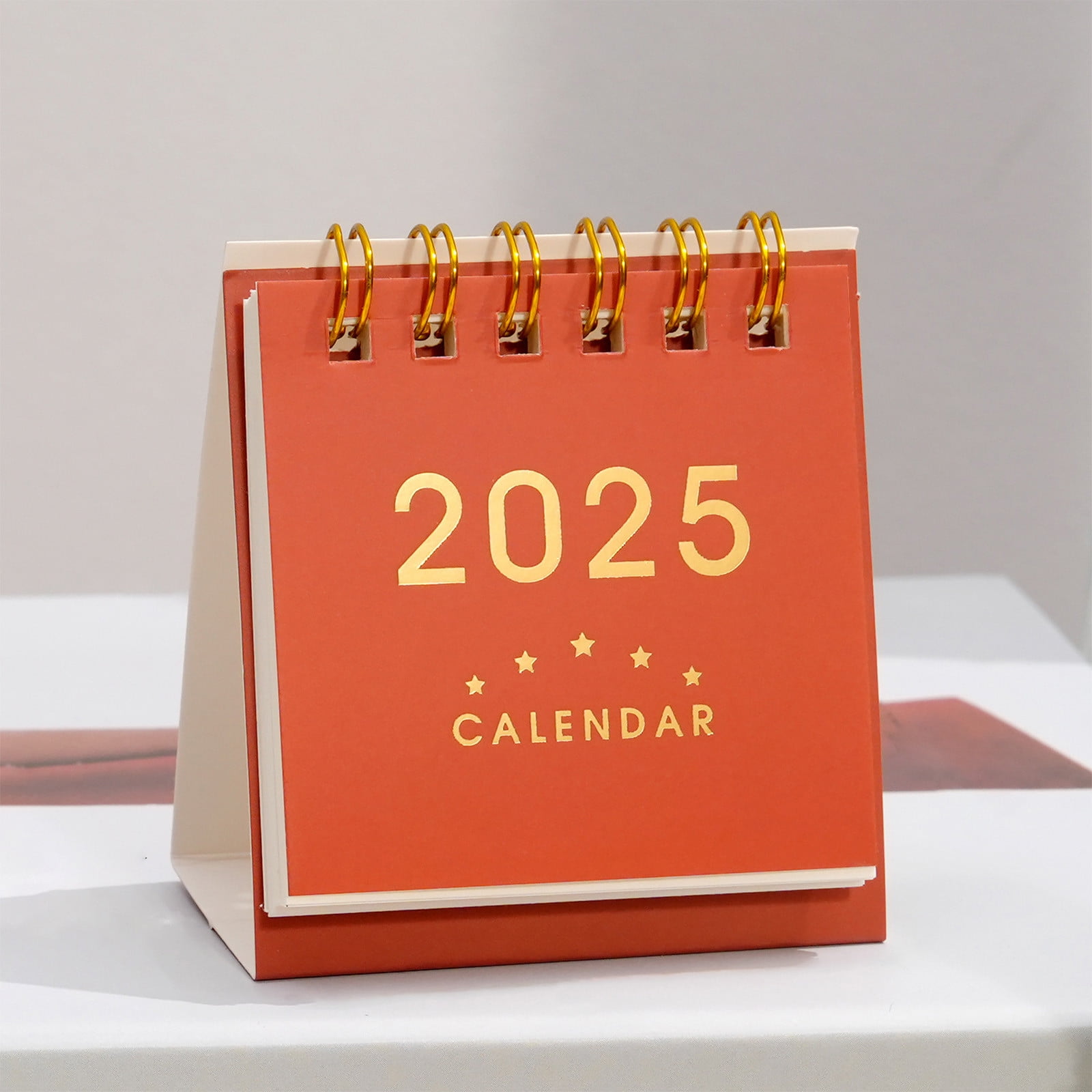 Desks for Home Office,2025 Mini Desk Calendar Mini Standing Calendar ...