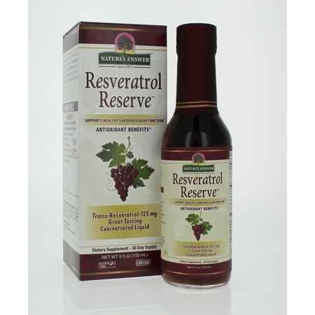 Nature's Answer Resveratrol Reserve Liquid, 5 Fl Oz - Walmart.com