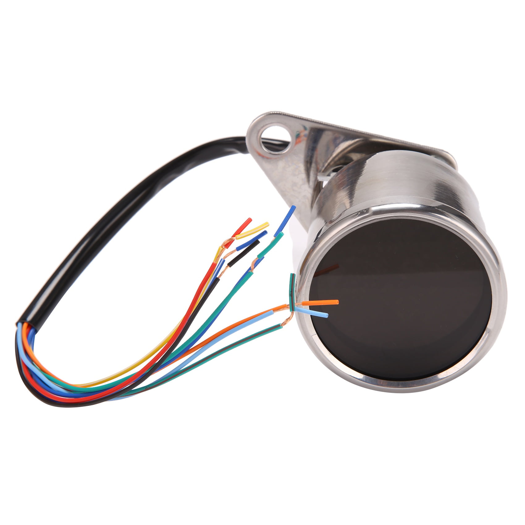 Buy Universal Motorcycle Meter Speedometer Digital Odometer Round Speed ...