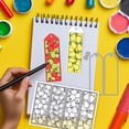 1Pc Fruit Bookmarks PVC Clear Stamps with 1Pc Carbon Steel Cutting Dies ...