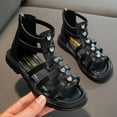 GEZHEN Ankle Zipper Shoes Children Sandals Fashion Flat Princess Top ... GEZHEN Ankle Zipper Shoes Children Sandals Fashion Flat Princess Top ...