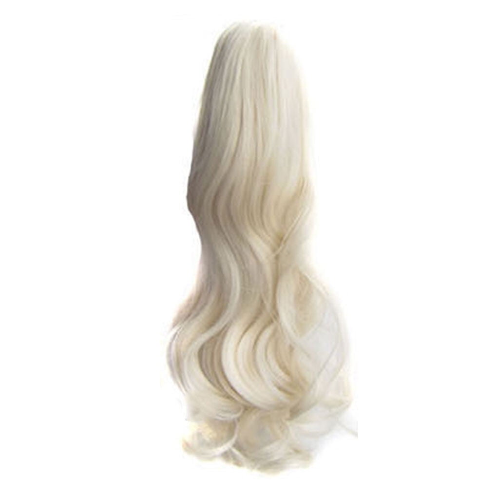 Click here for Transemion 55cm Women Girls Long Curly Wavy Ponyta... prices