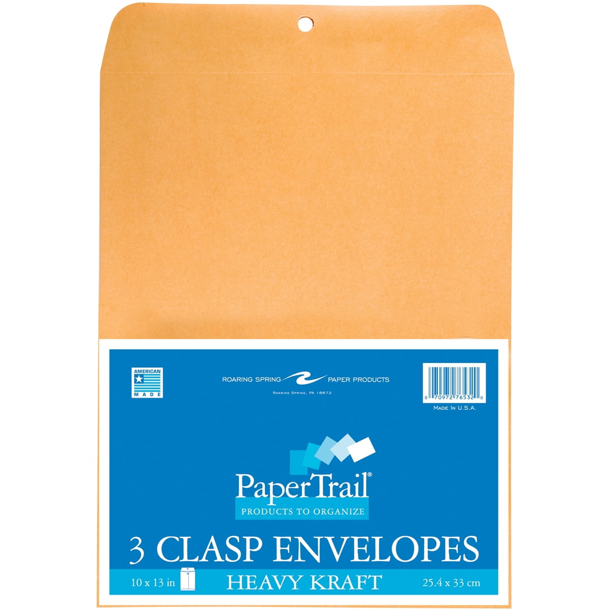Heavy Clasp Envelopes 10"X13" 3/Pkg-Kraft | Walmart Canada
