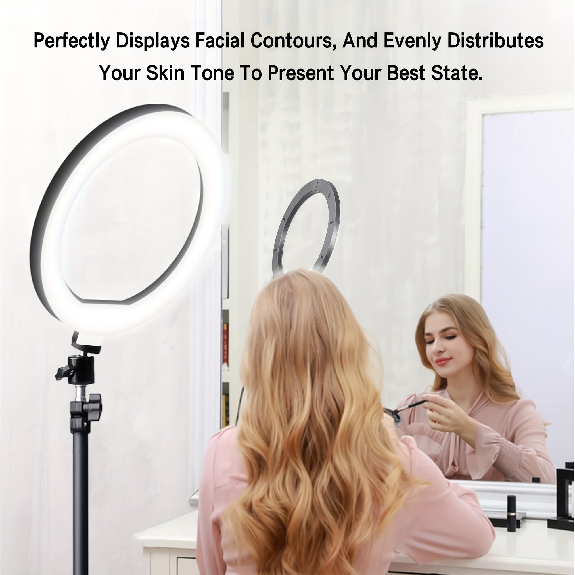 Click here for Unbranded 12-Inch Selfie Ring Light  Tripod Stand... prices