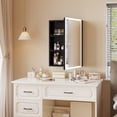 "Ktaxon 20""x28"" LED Lighted Bathroom Wall Mounted Cabinet with Mirror ...
