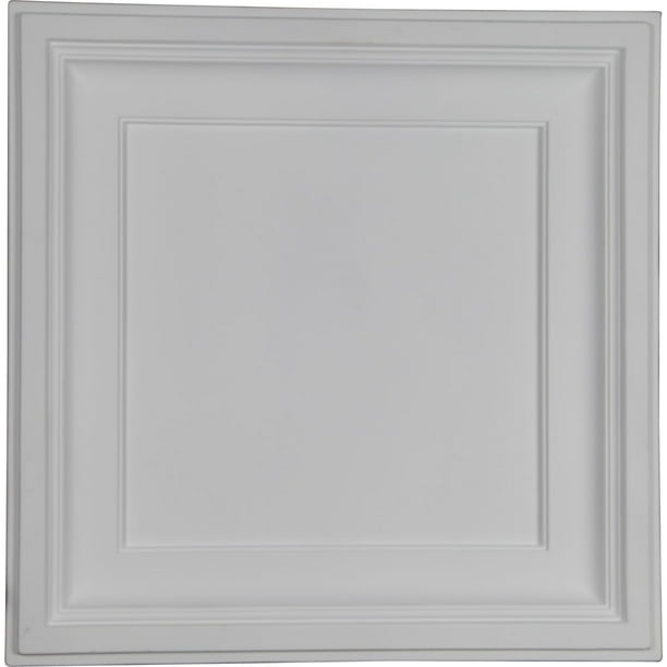 23 7/8"W x 23 7/8"H x 2 1/2"P Traditional Ceiling Tile - Walmart.com