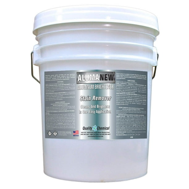 Aluma-New Aluminum Cleaner & Brightener & Restorer - 5 gallon pail ...
