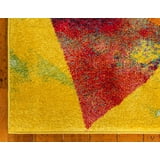 Unique Loom Cairo Lyon Rug Multi/Blue 5' 1" x 8' Rectangle Geometric ...