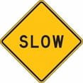 Lyle Slow Traffic Sign,24" x 24" LW8-12-24HA - Walmart.com