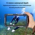XiHAMA Professional Waterproof Diving Case for Snorkeling, 15M/50FT ...
