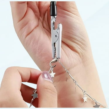 Bracelet Clasp Set - Hook Connector and Spacer Bead - Stainless Steel ...