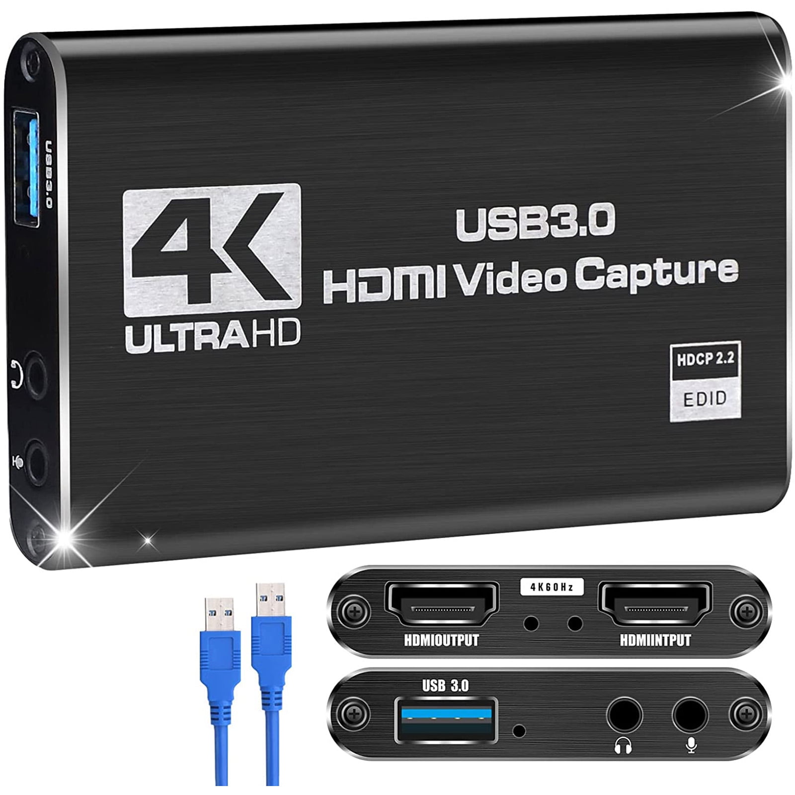 Buy PEPISKY HDMI Video Capture Card USB 3.0 for Streaming Video ...
