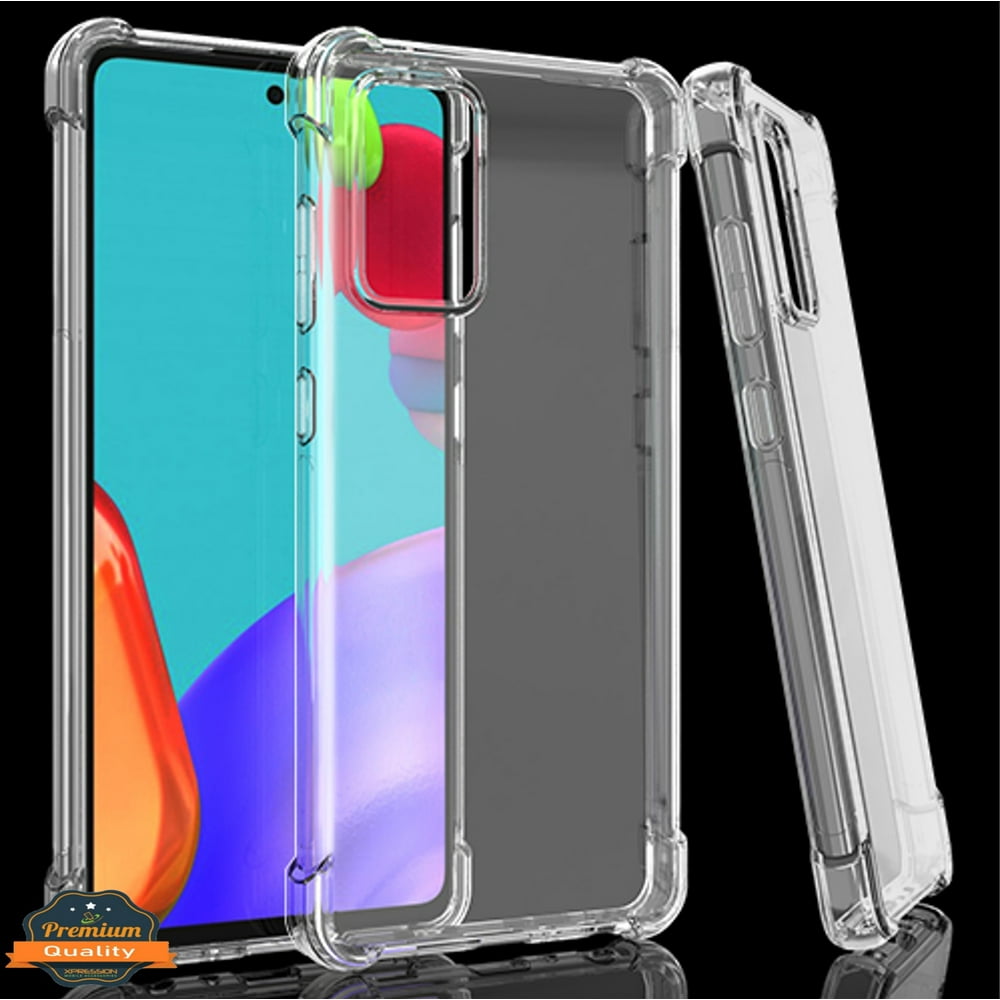 Xpression Case for Samsung Galaxy A52 5G HD Crystal Clear Hybrid PC+TPU ...