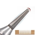 TCT V Router Bit for Wood, Precision Rounded Bottom Cutter 1/4x6x21xR1 ...