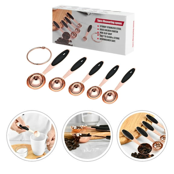 Rirool 9 Piece Stainless Steel Measuring Spoons Set - Accurate, Durable ...