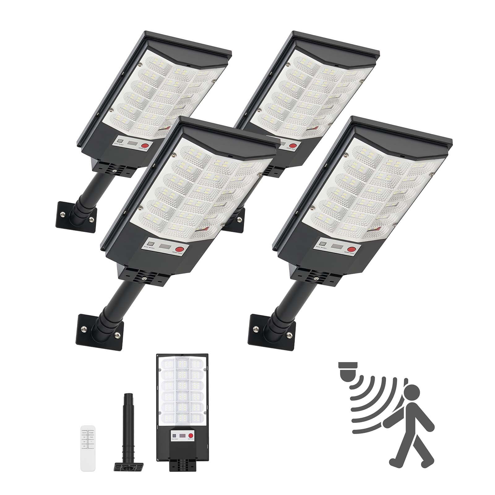 Click here for Vevor 4 Pack 500w Solar Street Lights Outdoor  500... prices