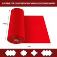 54 Inch X 300 Feet Plastic Table Cover Roll Disposable with Slide ...