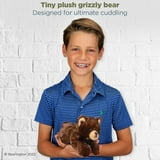 Bearington Collection Lil' Grizby Plush Brown Grizzly Bear Stuffed ...