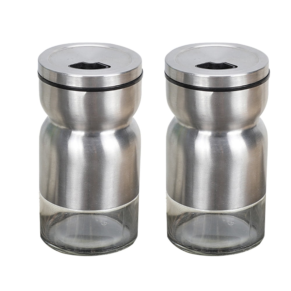 Click here for Biinggo Glass Salt And Pepper Shakers Set With Adj... prices