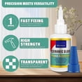 Ceramic Glue, 2 Glue for Ceramic and Pottery Repair, Cyanoacrylate for ...