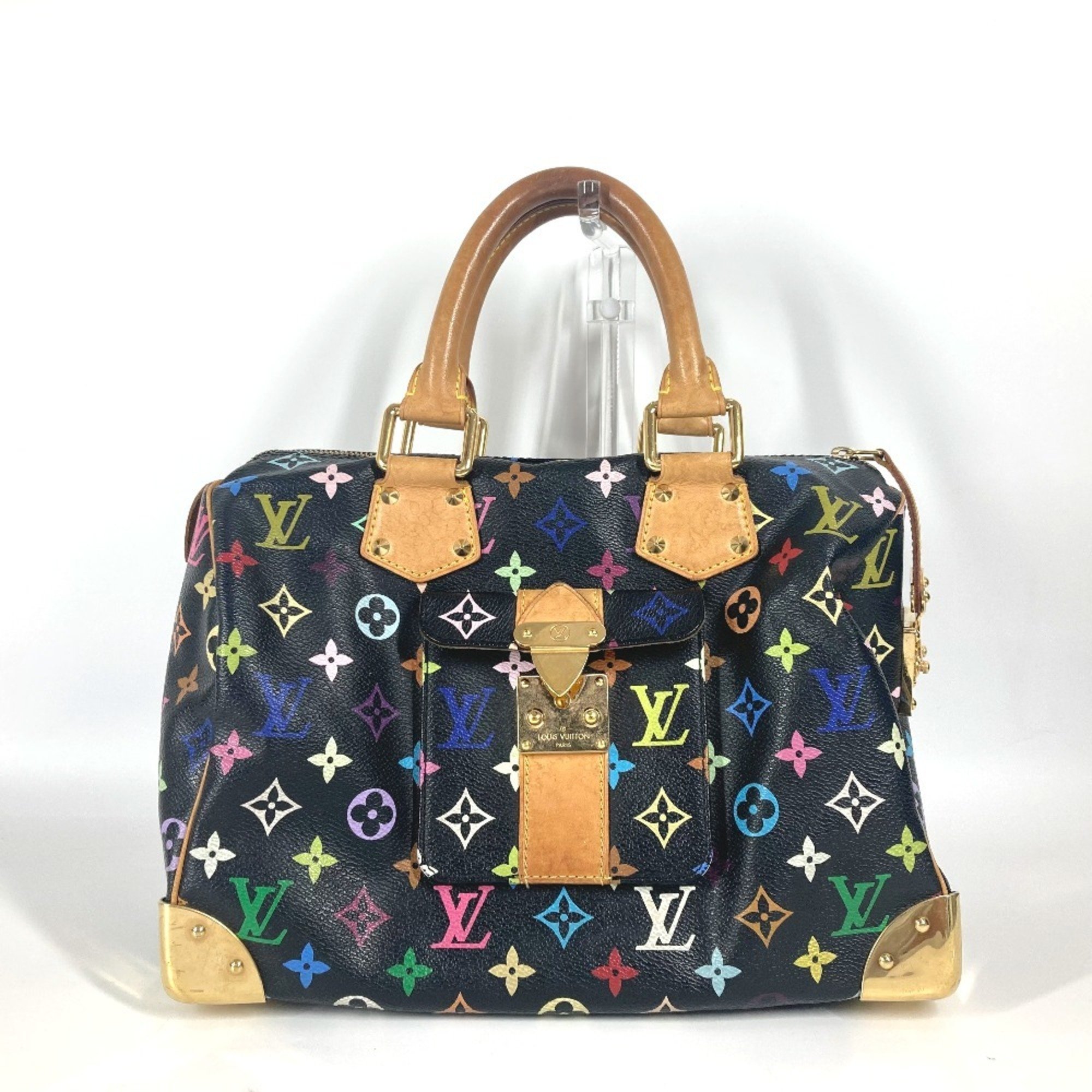Pre-Owned LOUIS VUITTON M92642 Monogram Multicolor Speedy 30 Mini ...