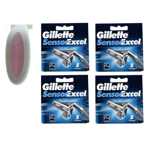 Sensor Excel Women's Compatible Razor (Pink) + Gillette Sensor Excel ...