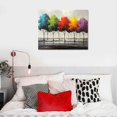JRXY Handmade Colorful Tree Oil Painting on Canvas Modern Abstract ...